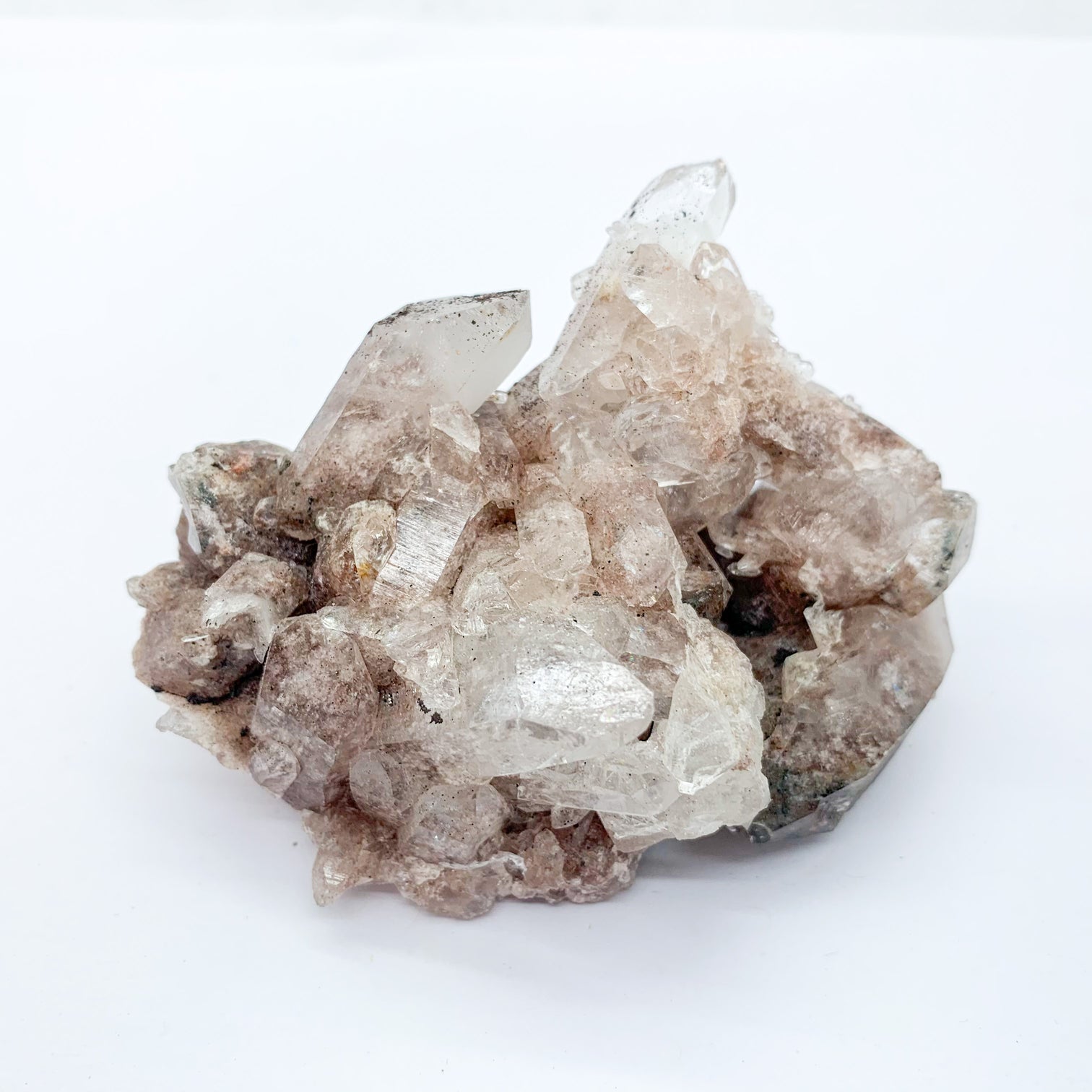 Himalayan Samadhi Quartz cluster with inclusions $55 – GoodiesGems